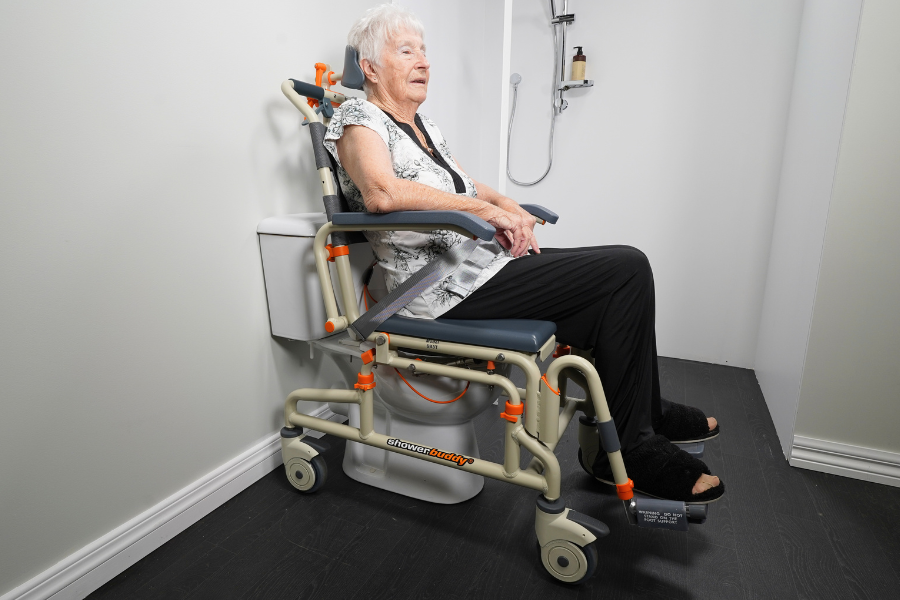 Roll-InBuddy Tilt SB3T from Showerbuddy - tiltable mobility aid ...