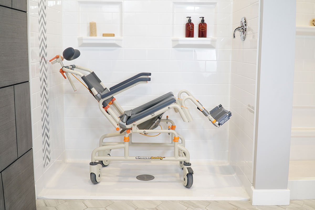 Roll-InBuddy Tilt SB3T from Showerbuddy - tiltable mobility aid