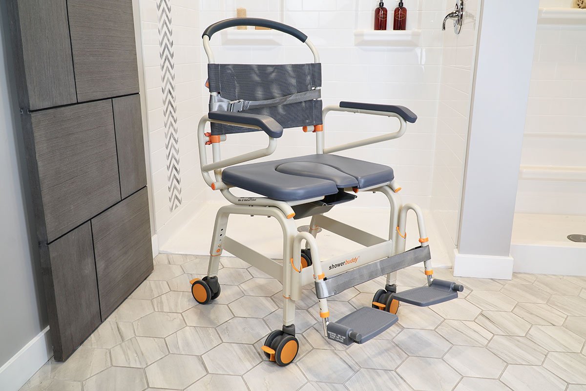Roll-InBuddy XL from Showerbuddy - mobility solution for roll-in showers