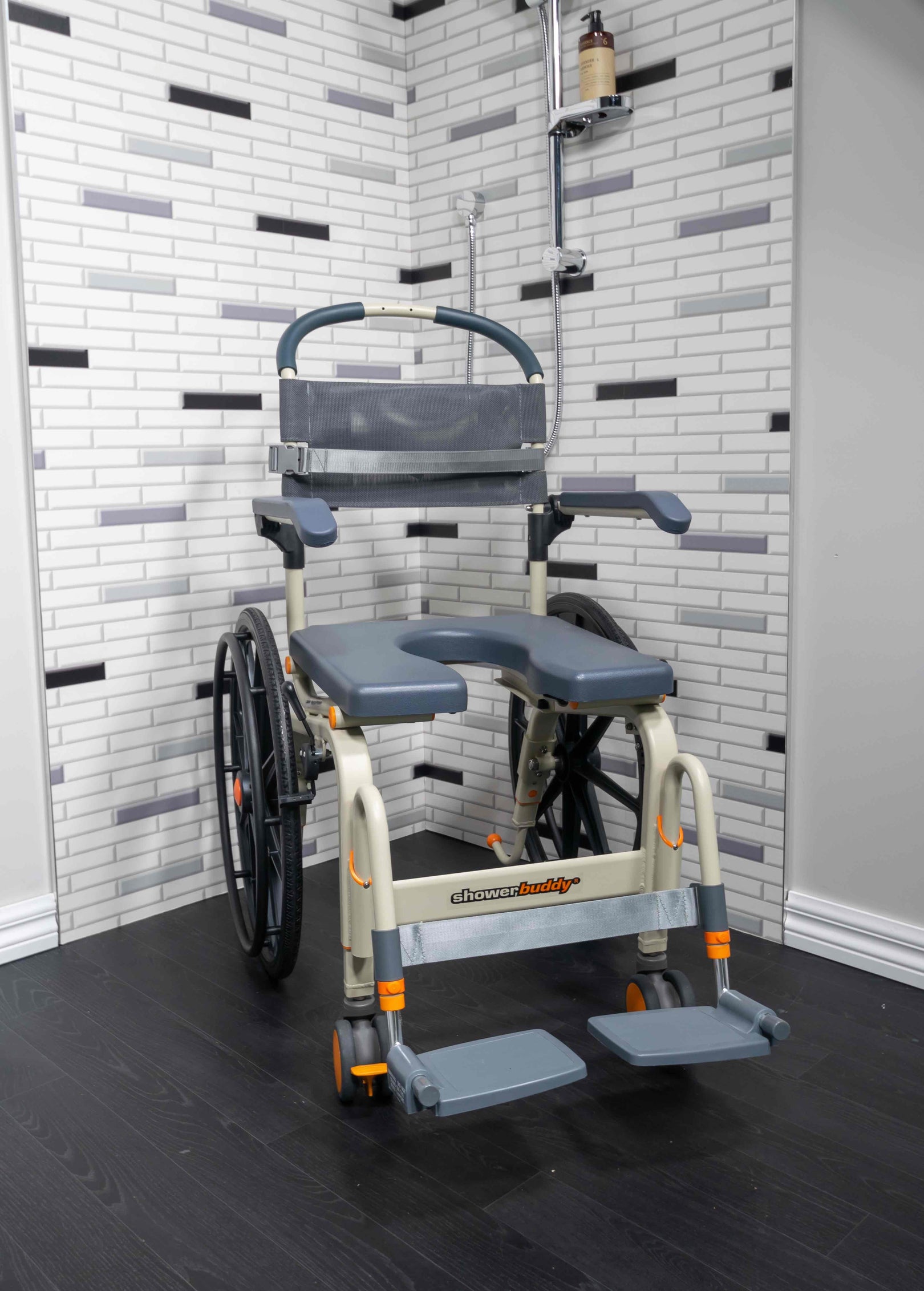 Roll InBuddy Solo SB6w from Showerbuddy - roll in shower chair ...