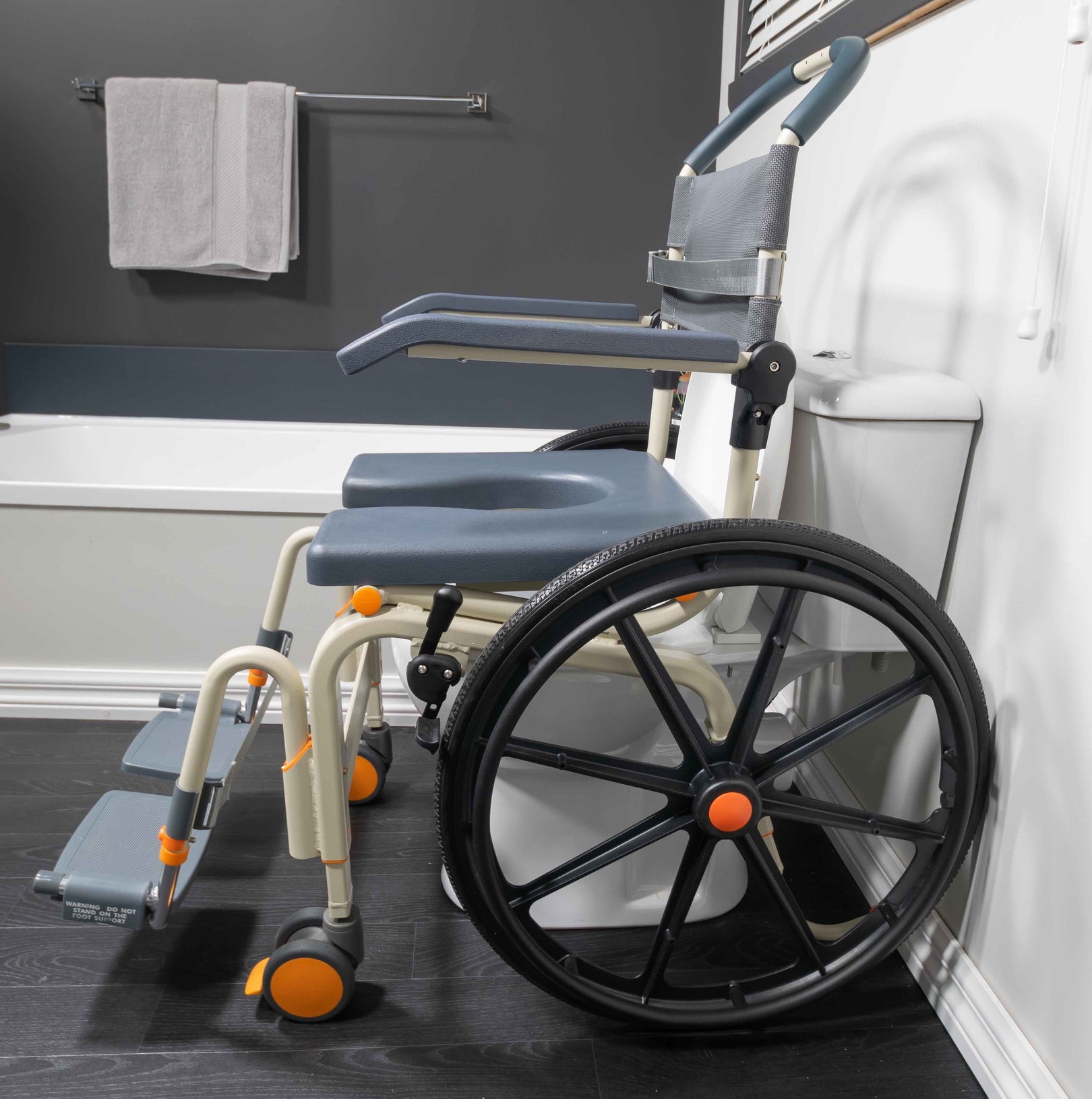 Roll InBuddy Solo SB6w from Showerbuddy - roll in shower chair ...