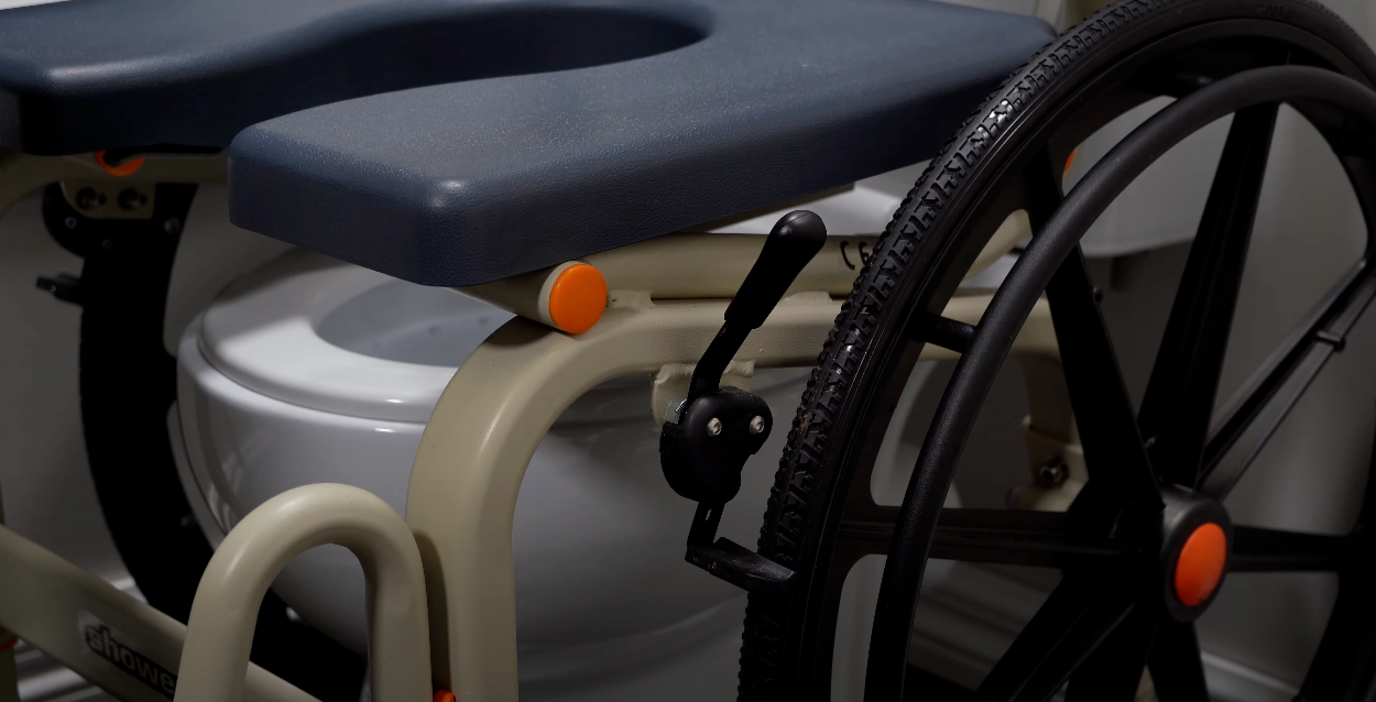 Roll InBuddy Solo SB6w from Showerbuddy - roll in shower chair ...