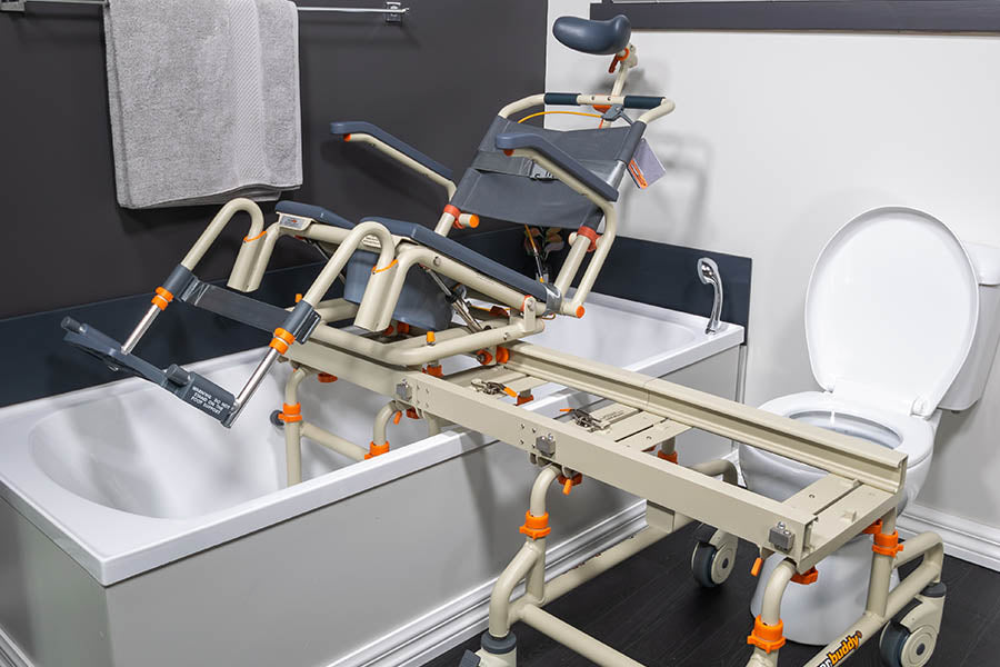 TubBuddy Tilt SB2T from Showerbuddy - mobility aid for bathtub showers ...