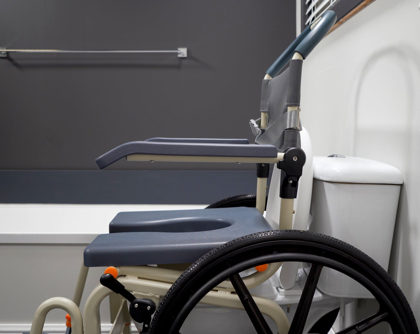 Roll InBuddy Solo SB6w from Showerbuddy - roll in shower chair